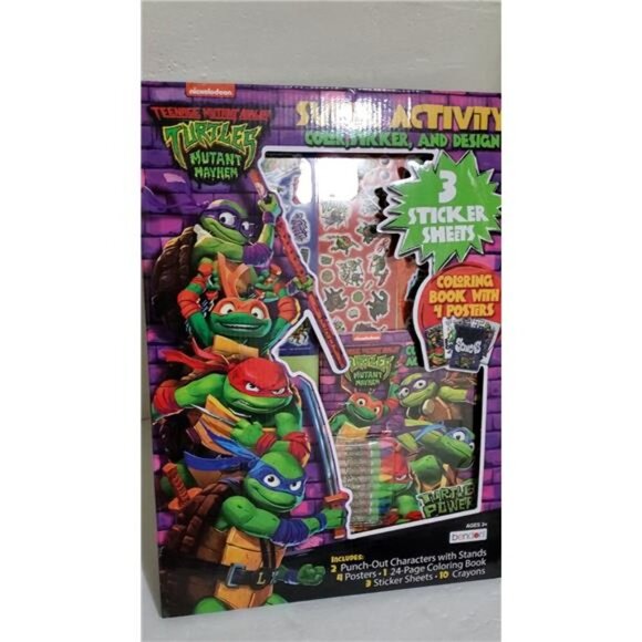 mutant mayhem | Office | Mutant Mayhem Tmnt Movie Activity Playset ...